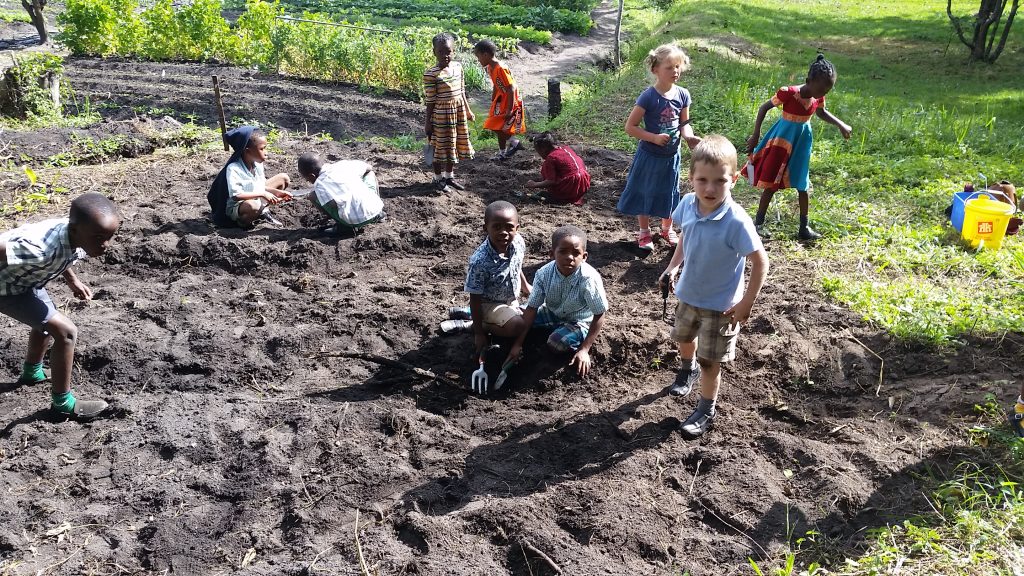 Grade One Gardens | Sakeji Mission School